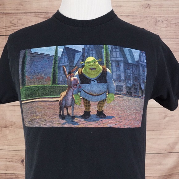 Shrek | Shirts | Dreamworks Shrek Movie Promo Donkey Mike Meyers Eddie ...
